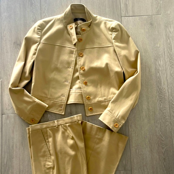 Kulson | Jackets & Coats | Kulson Cropped Jacket And Pants | Poshmark